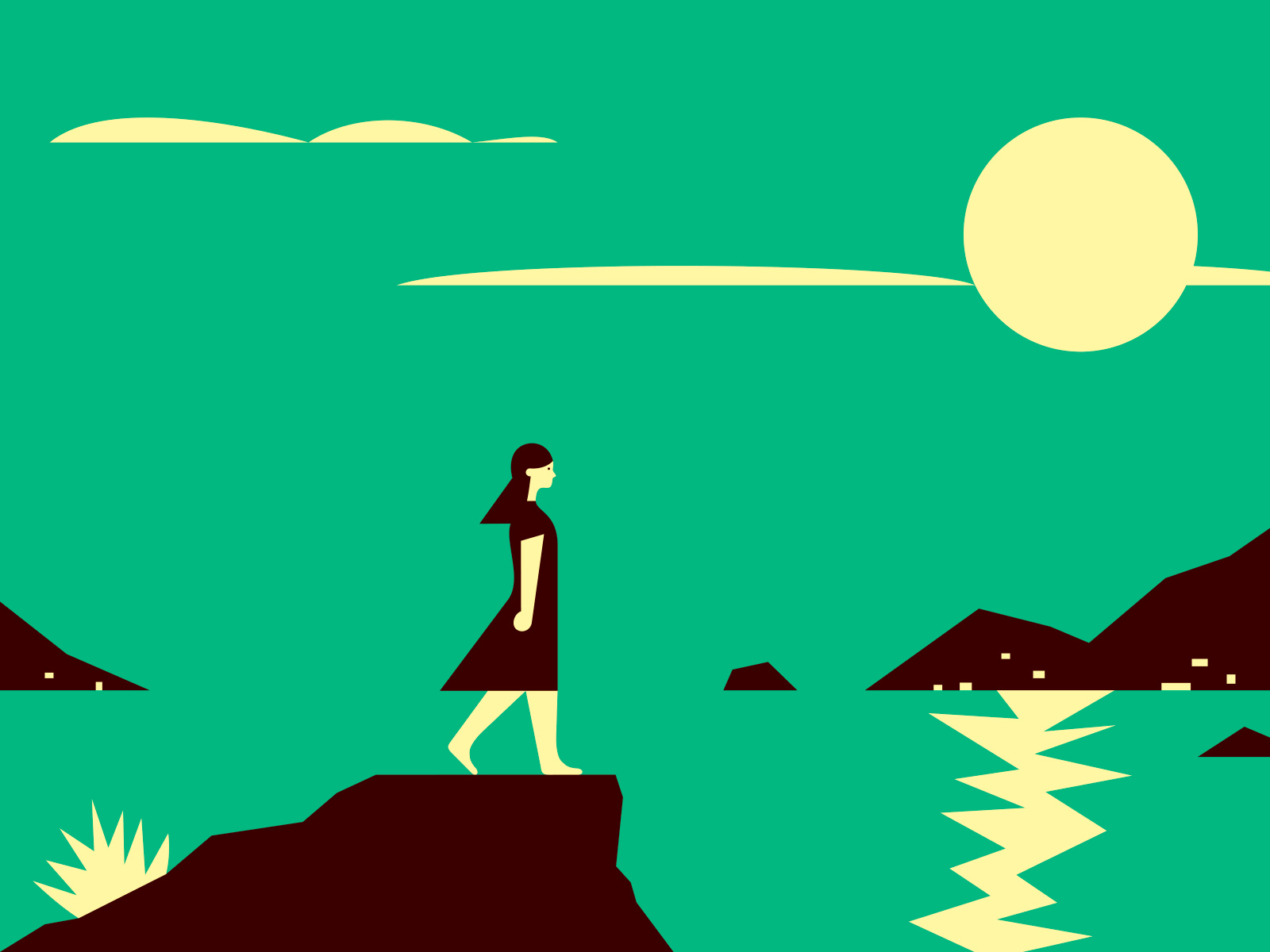 Summertime sadness by Ilya on Dribbble