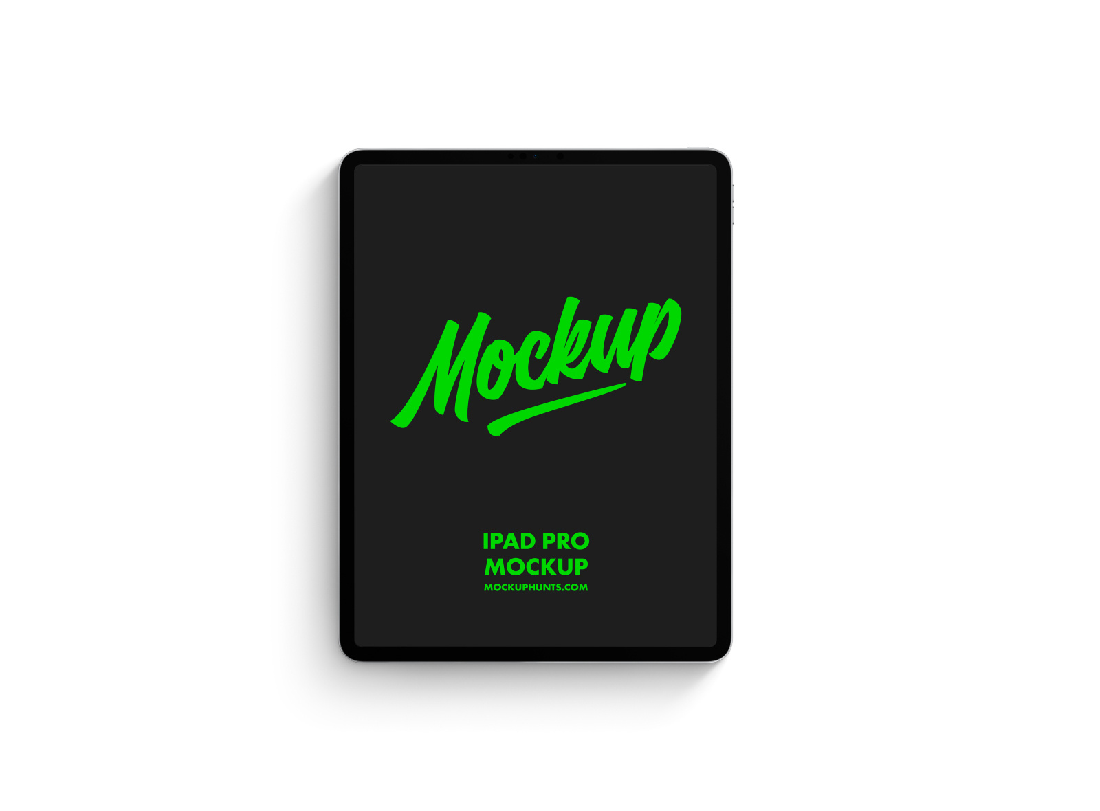 Free iPad Pro Front Mockup by Mockup Hunts on Dribbble