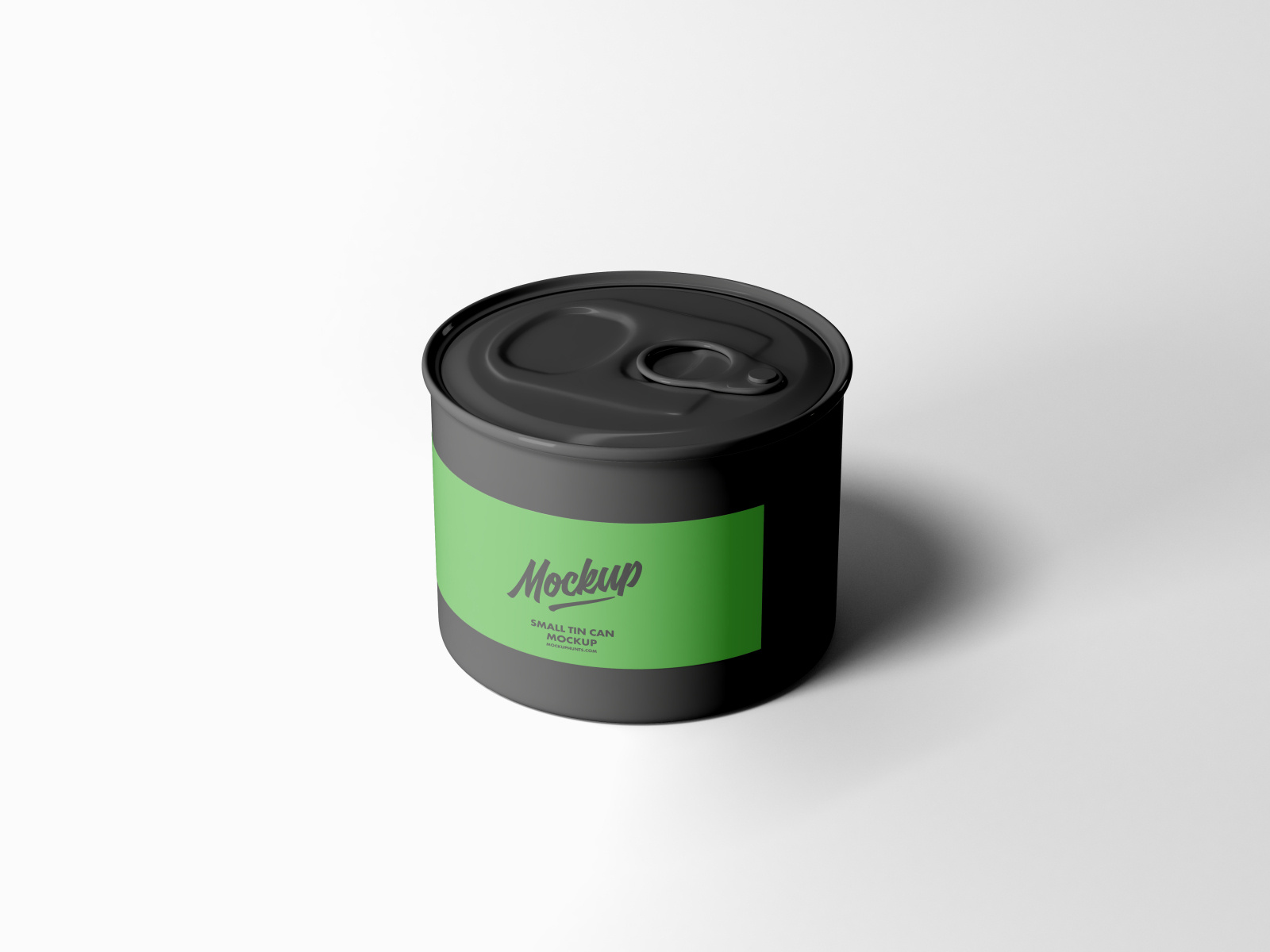 Free Small Tin Can Mockup by Mockup Hunts on Dribbble