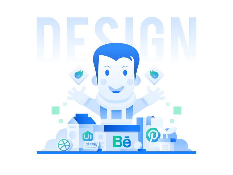 Illustration & Style : Happy Design by SA九五二七 on Dribbble