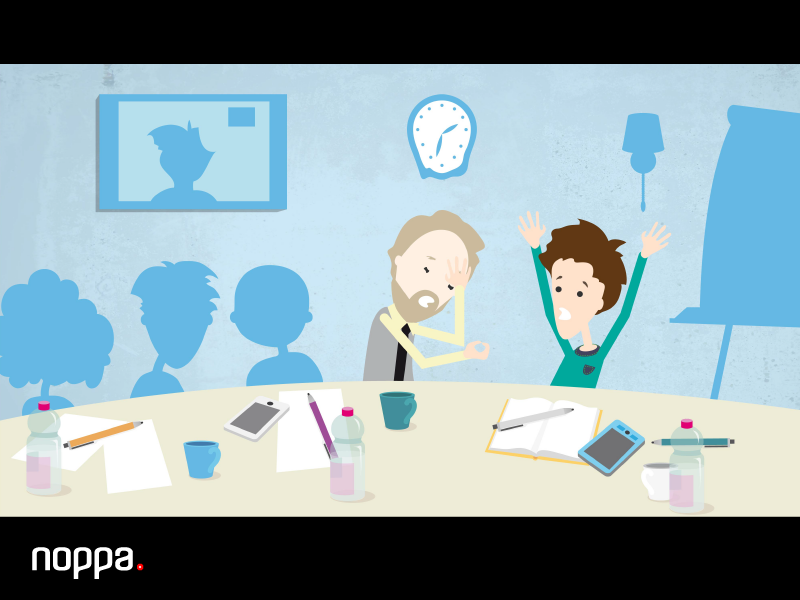 short animation about the good meeting by Noppa design on Dribbble