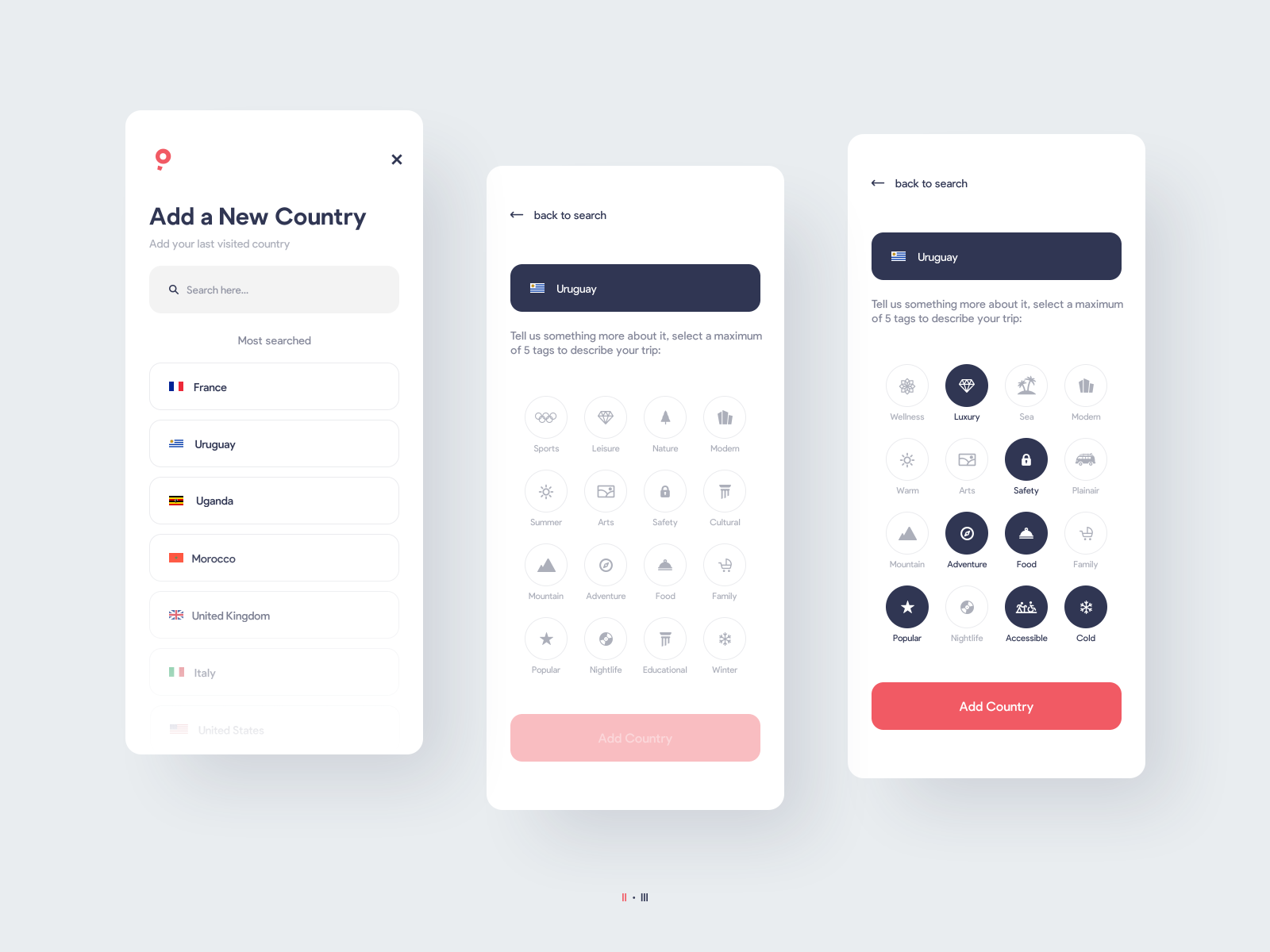 Balloon Travel App Design | UI/UX | iOS and Android by Simone Match on ...