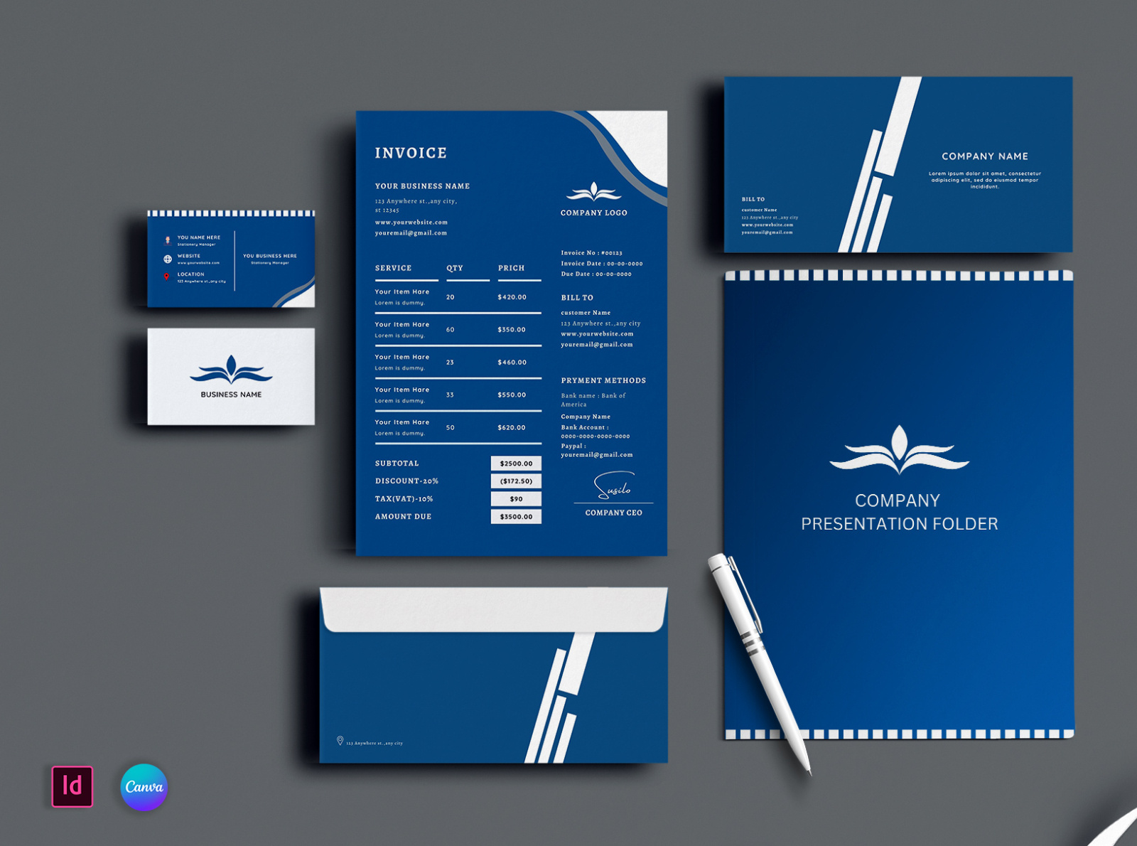 Corporate Identity Pack By Kiron Nondi On Dribbble corporate-identity-pack-by-kiron-nondi-on-dribbble