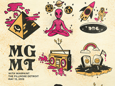 MGMT Poster by Caitlin Muncy on Dribbble