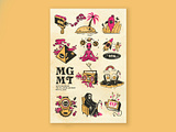 MGMT Poster by Caitlin Muncy on Dribbble