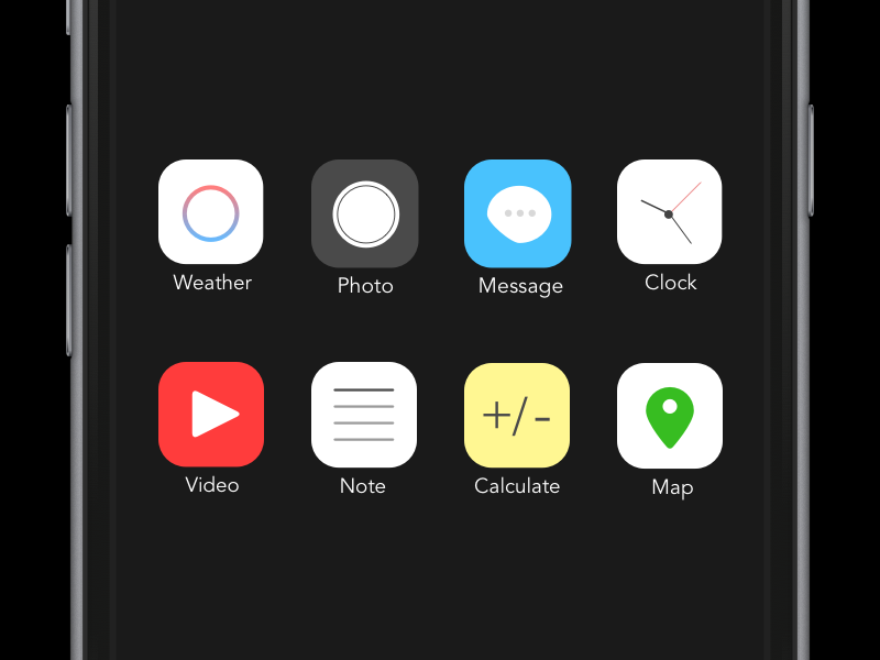 iOS icon redesign by Alvin Ley on Dribbble