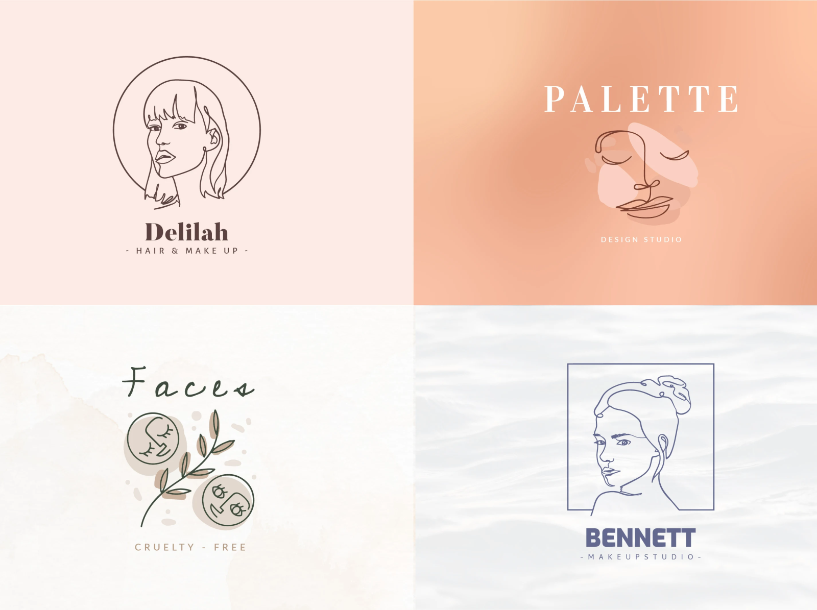 Minimalist modern line art logo services by Graphic.universe on Dribbble