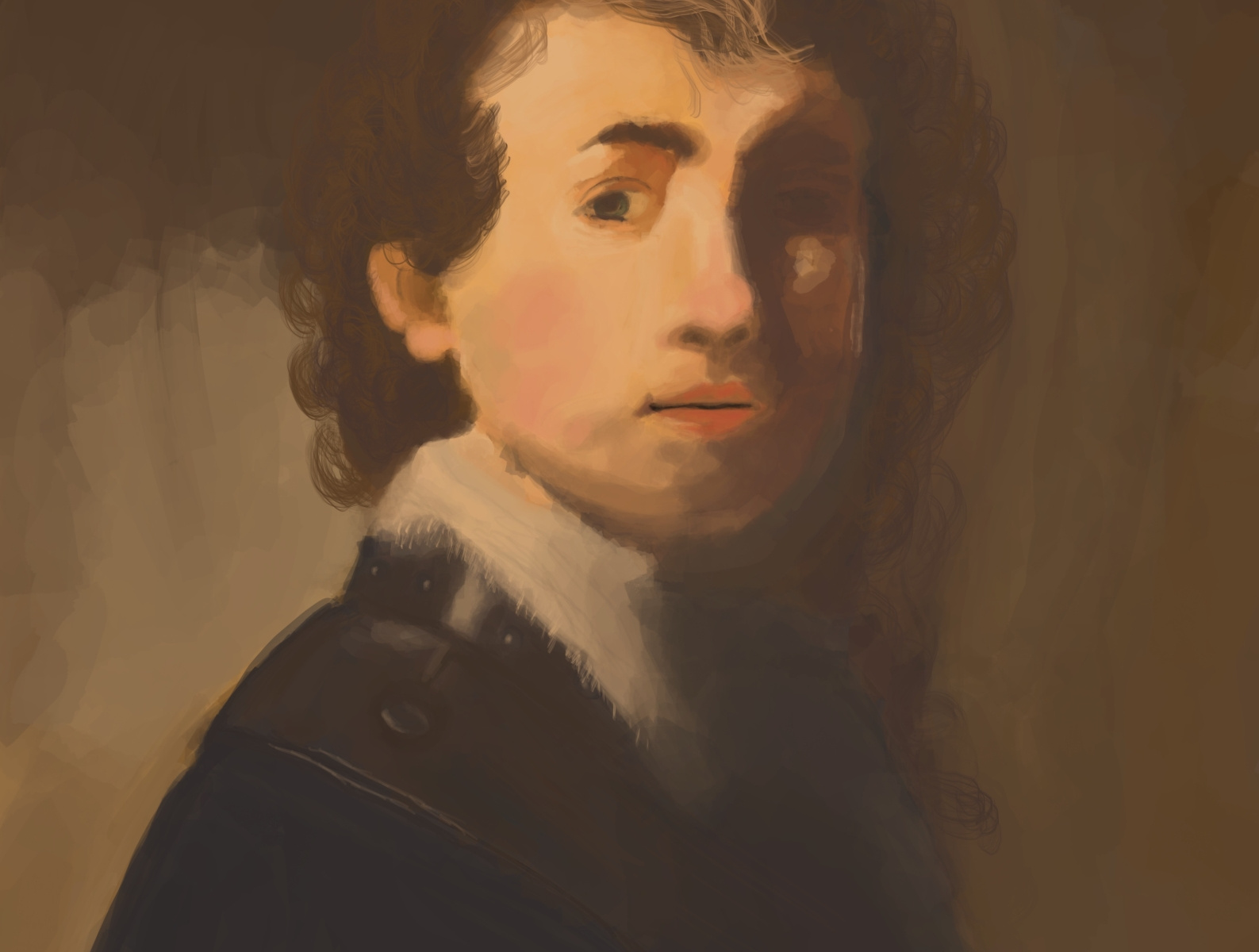 Portrait by Le Dang Dai Duong on Dribbble