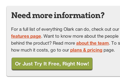 More Info Box by Nathan Bashaw on Dribbble