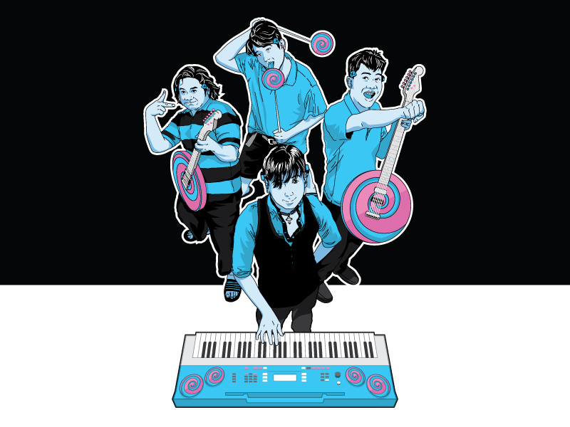 Band Members Illustration #2 by Jan Michael Bautista on Dribbble