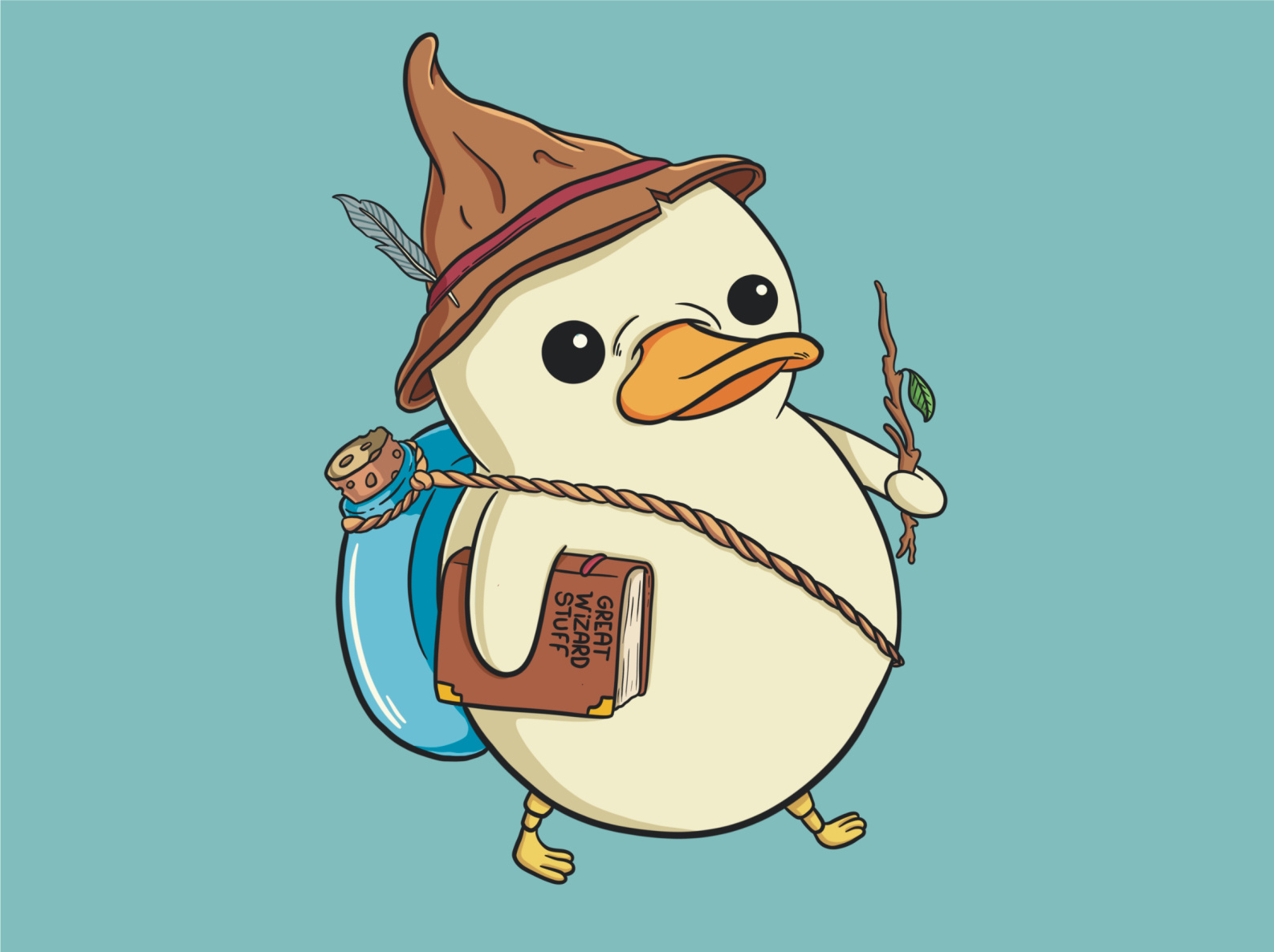 Magic Duck by Lucas on Dribbble