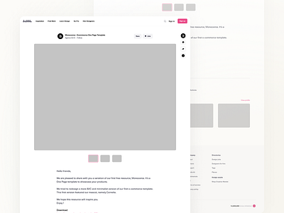 Dribbble • Shot Template Mockup by Agence Dn'D on Dribbble