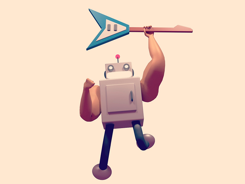 RadBot Productions by Cody Drake on Dribbble