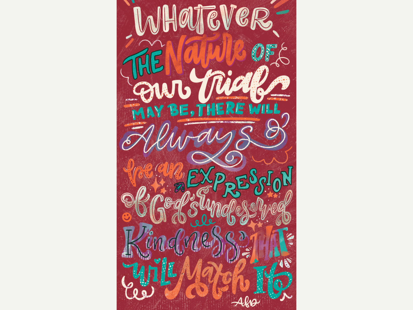 Lettering Exercise by Arianna Dunford on Dribbble