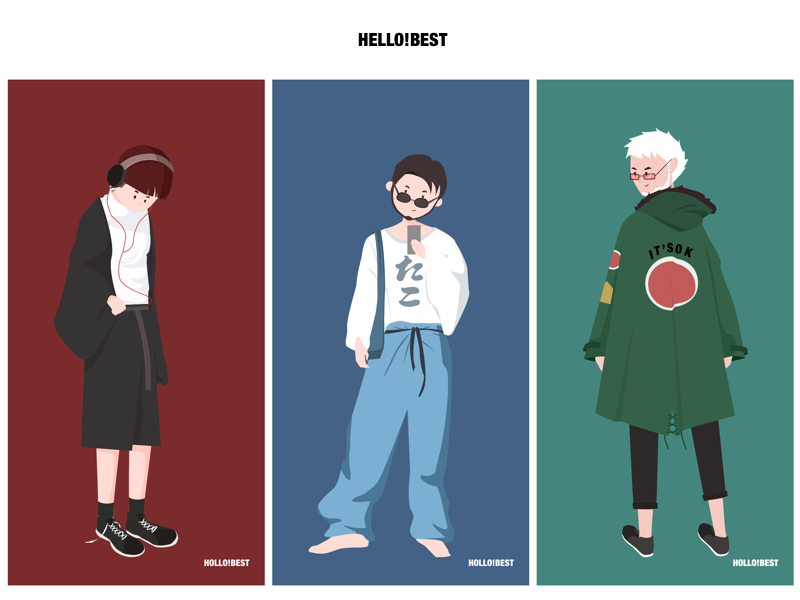 HELLO!BEST by chi chuntong on Dribbble