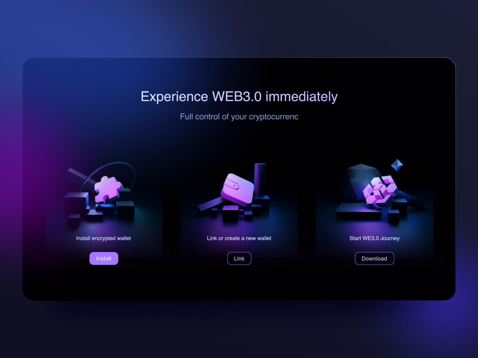 web3.0 modeling design by billwallker on Dribbble