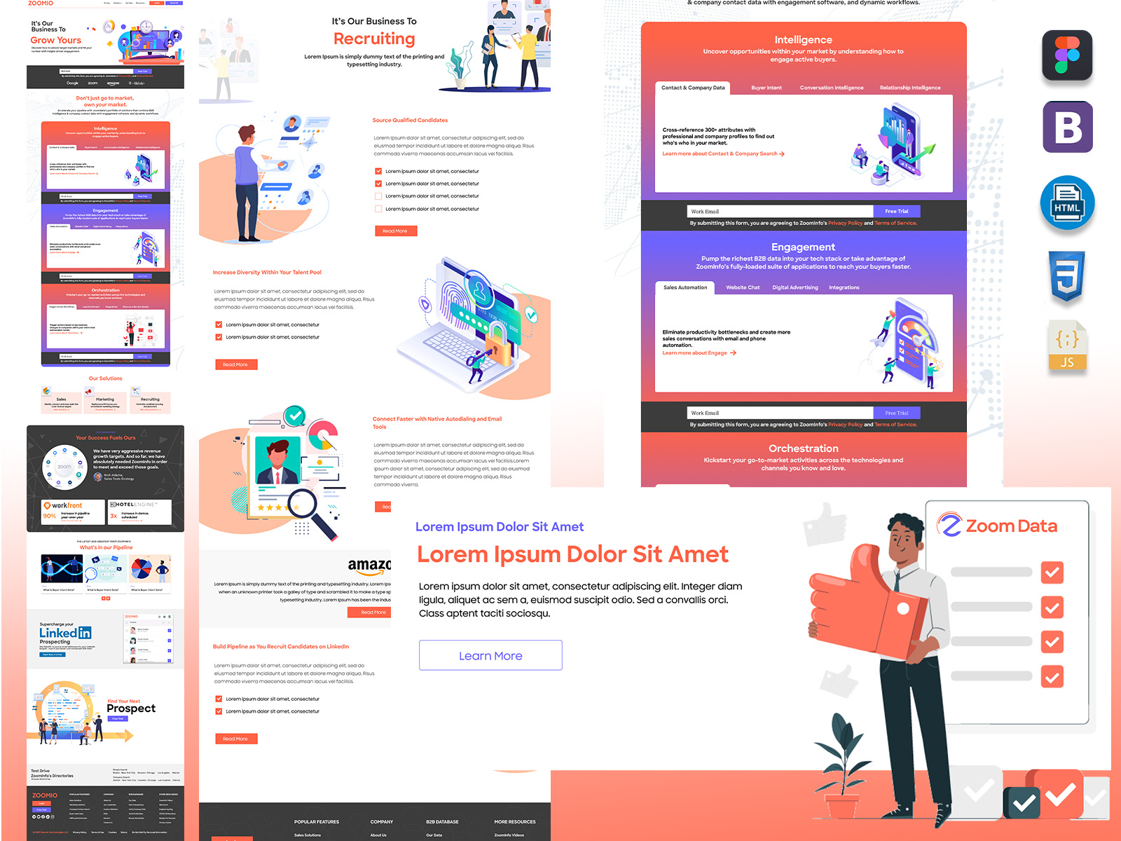 Zoom Data by Creative Tech Solutions on Dribbble