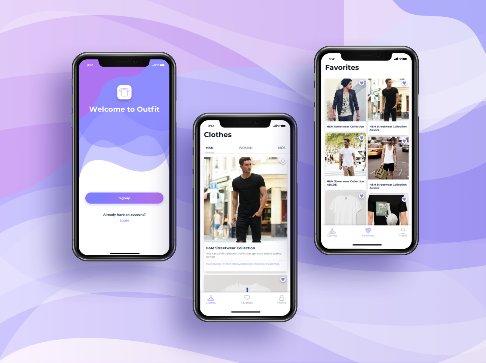 outfit App by sebastian on Dribbble