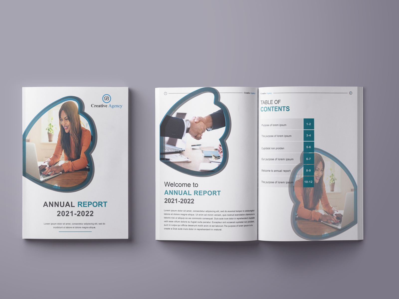 Annual Report Design by Rejaul Raju | Graphic Designer on Dribbble
