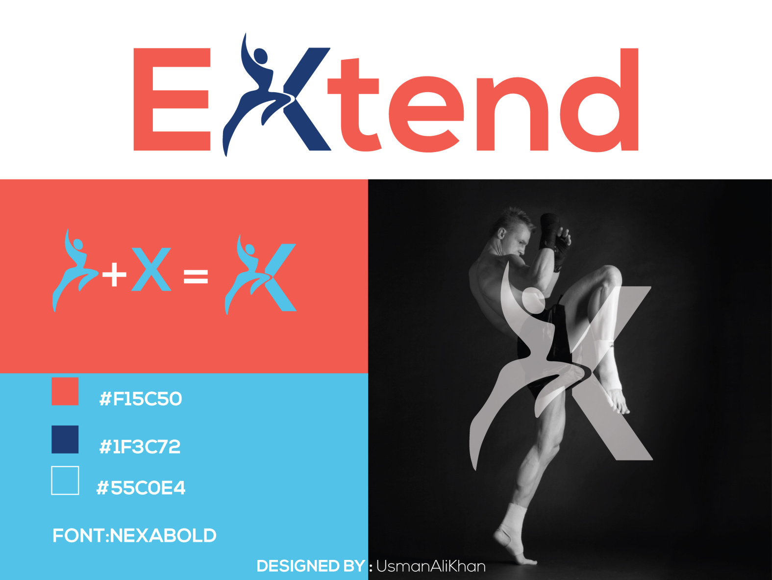 Logo design by Usman Ali Khan on Dribbble