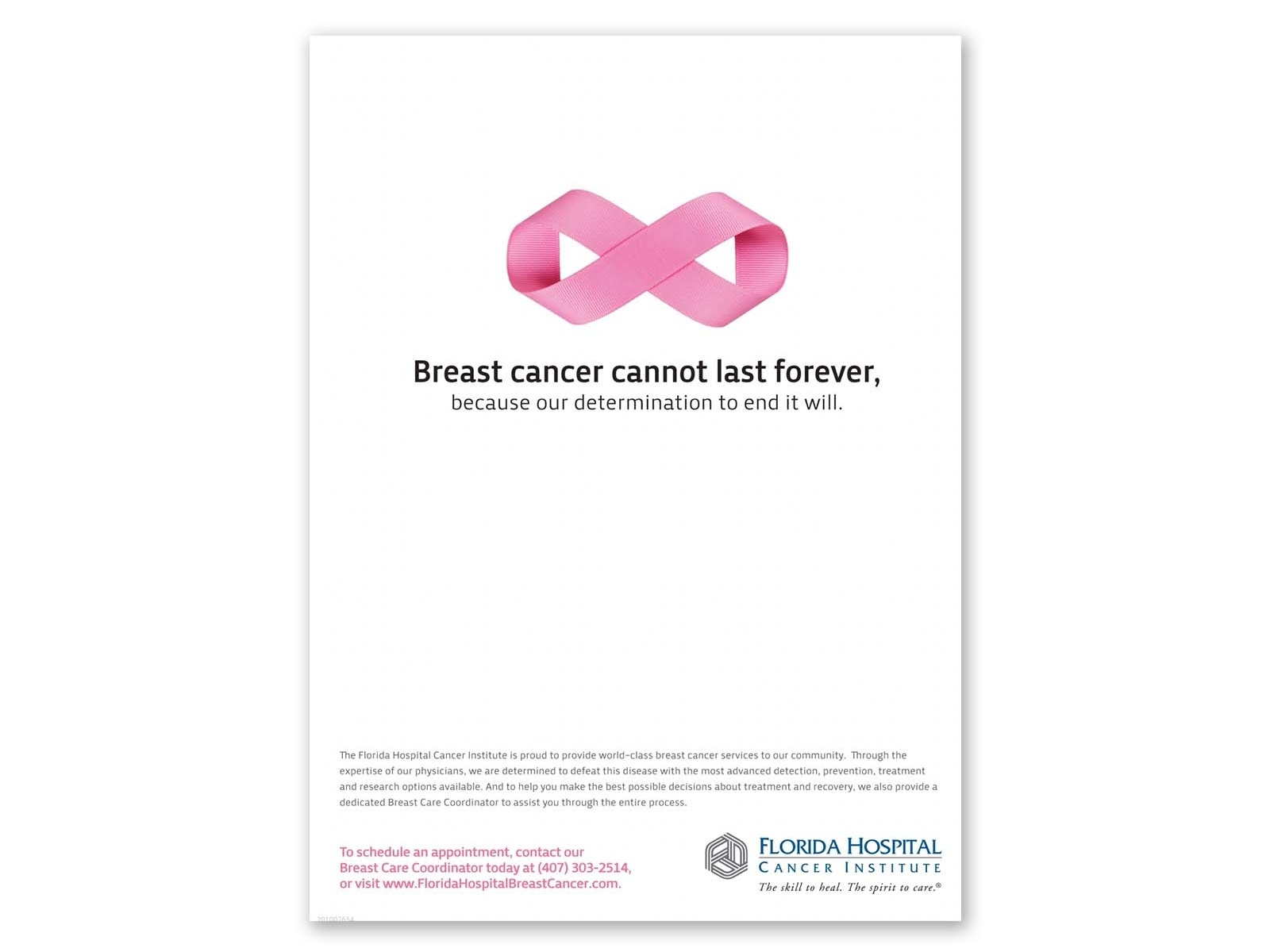 Cancer Infinity Print Ad by Cameron Hathaway on Dribbble
