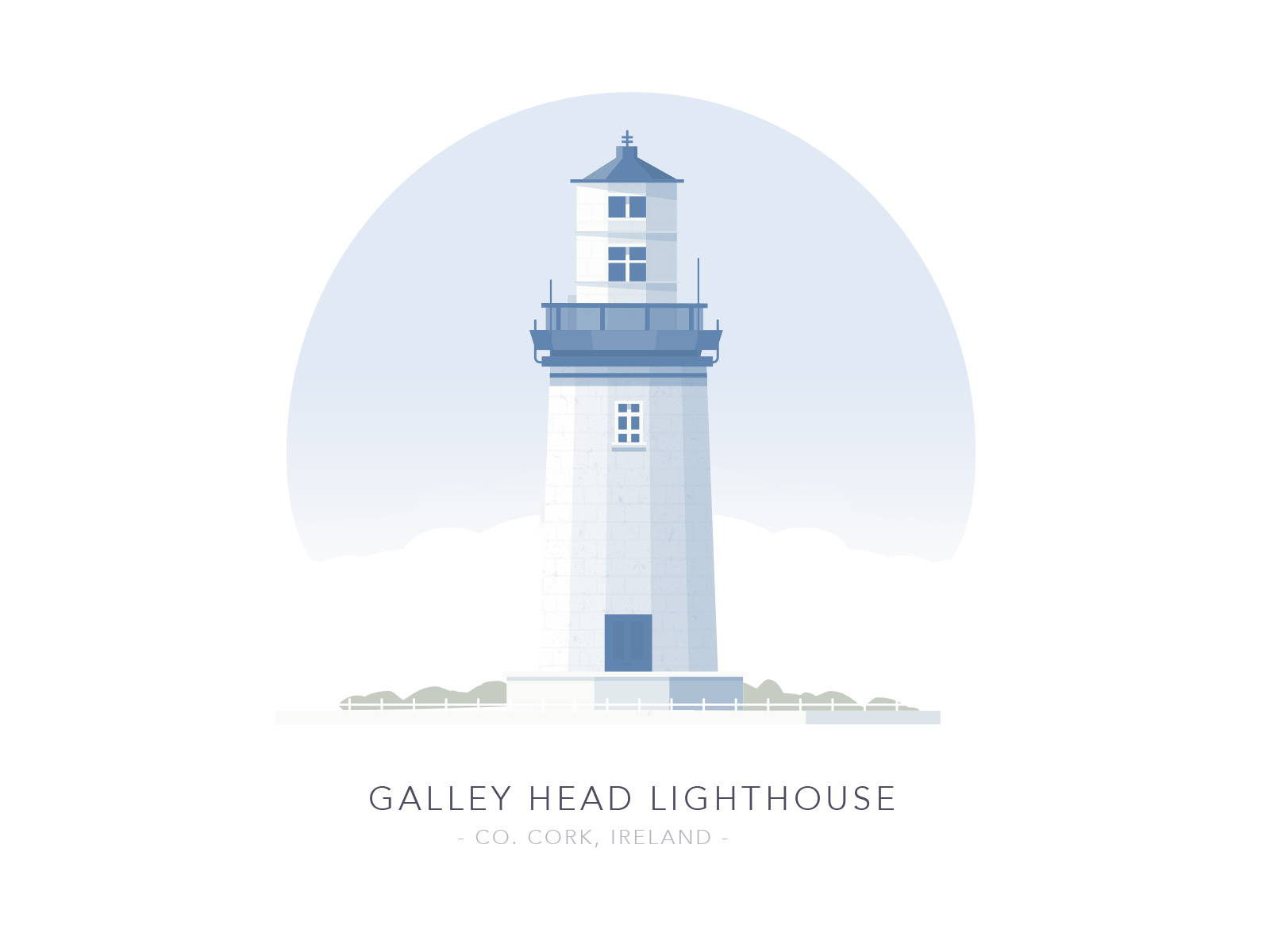 Dribbble - galley-head-lighthouse.jpg by Al Power™