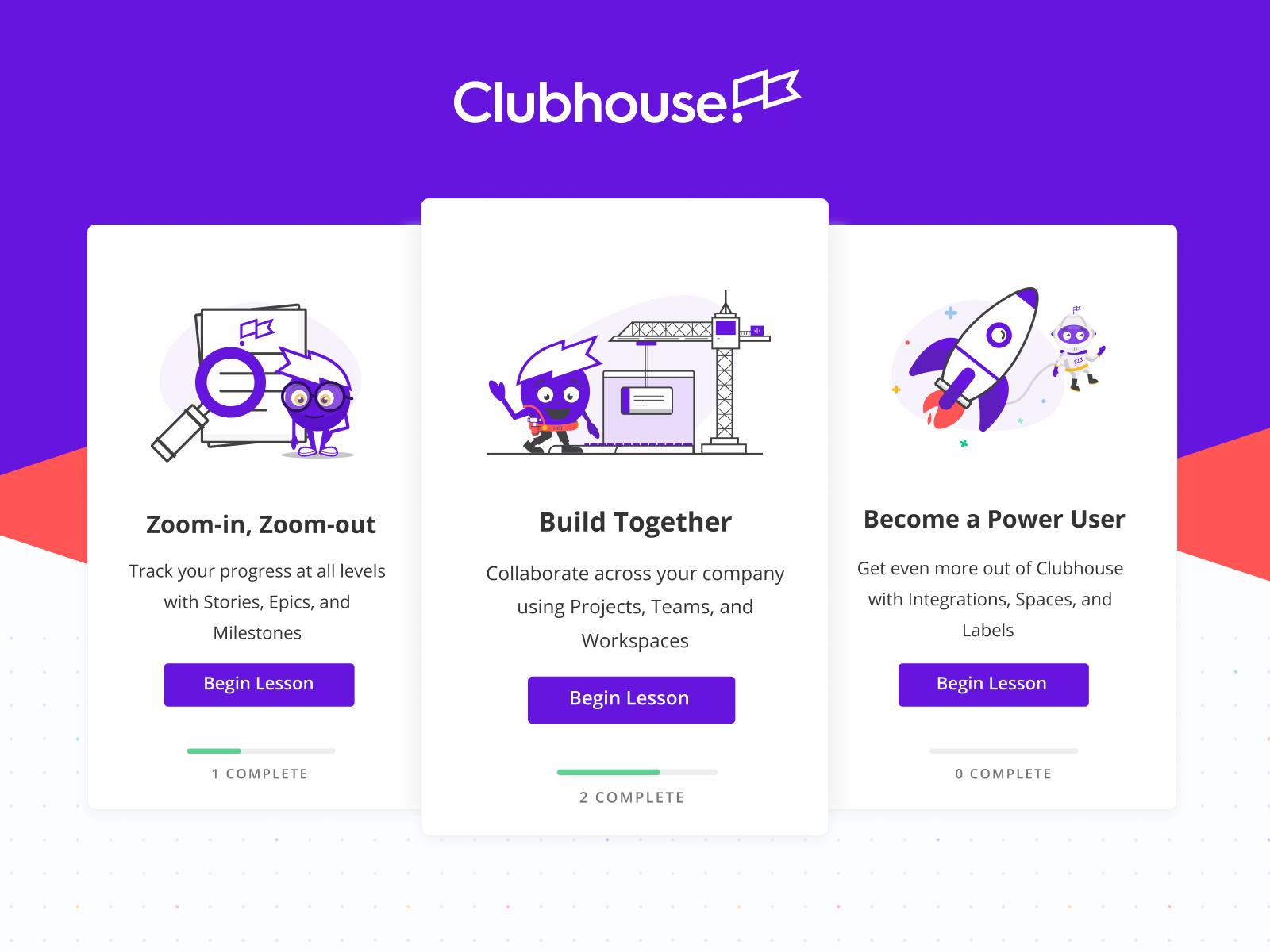 The Clubhouse Learning Zone by Al Power™ for Shortcut on Dribbble