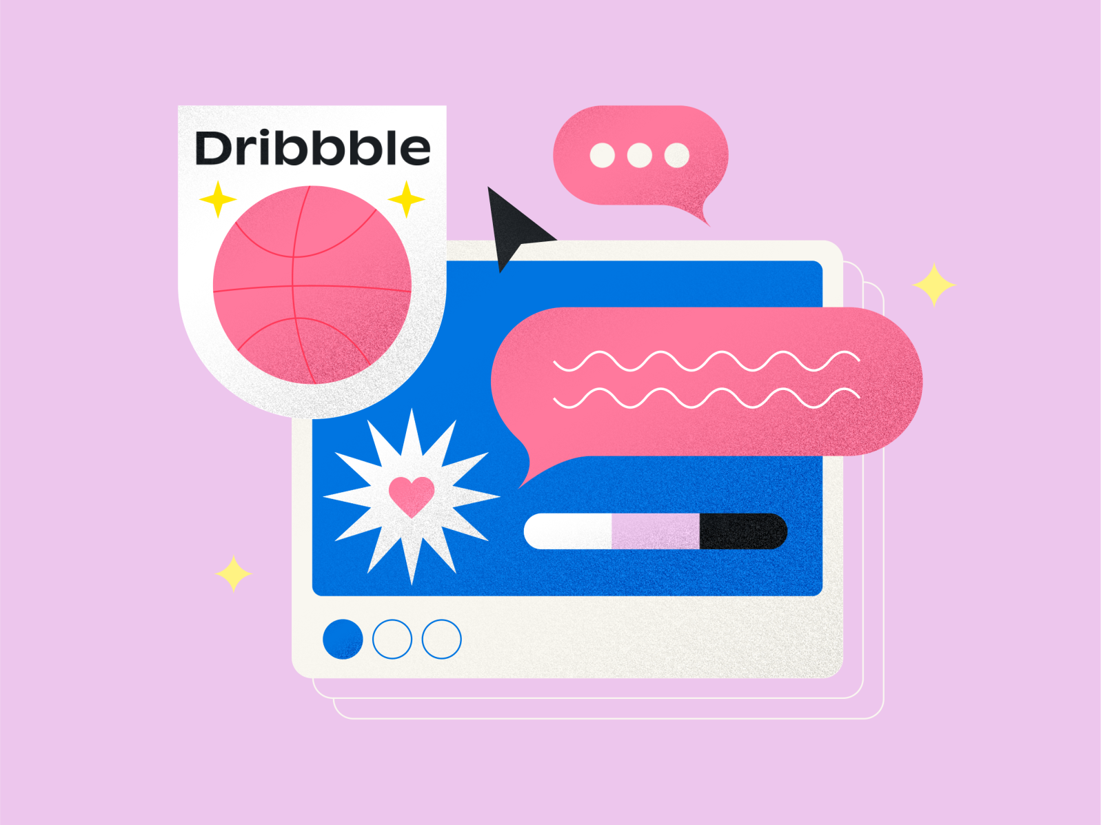 Dribbble Illustration by Attentive Design on Dribbble