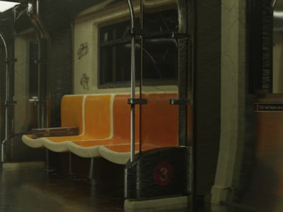 Subway Train by Luke Rupp on Dribbble