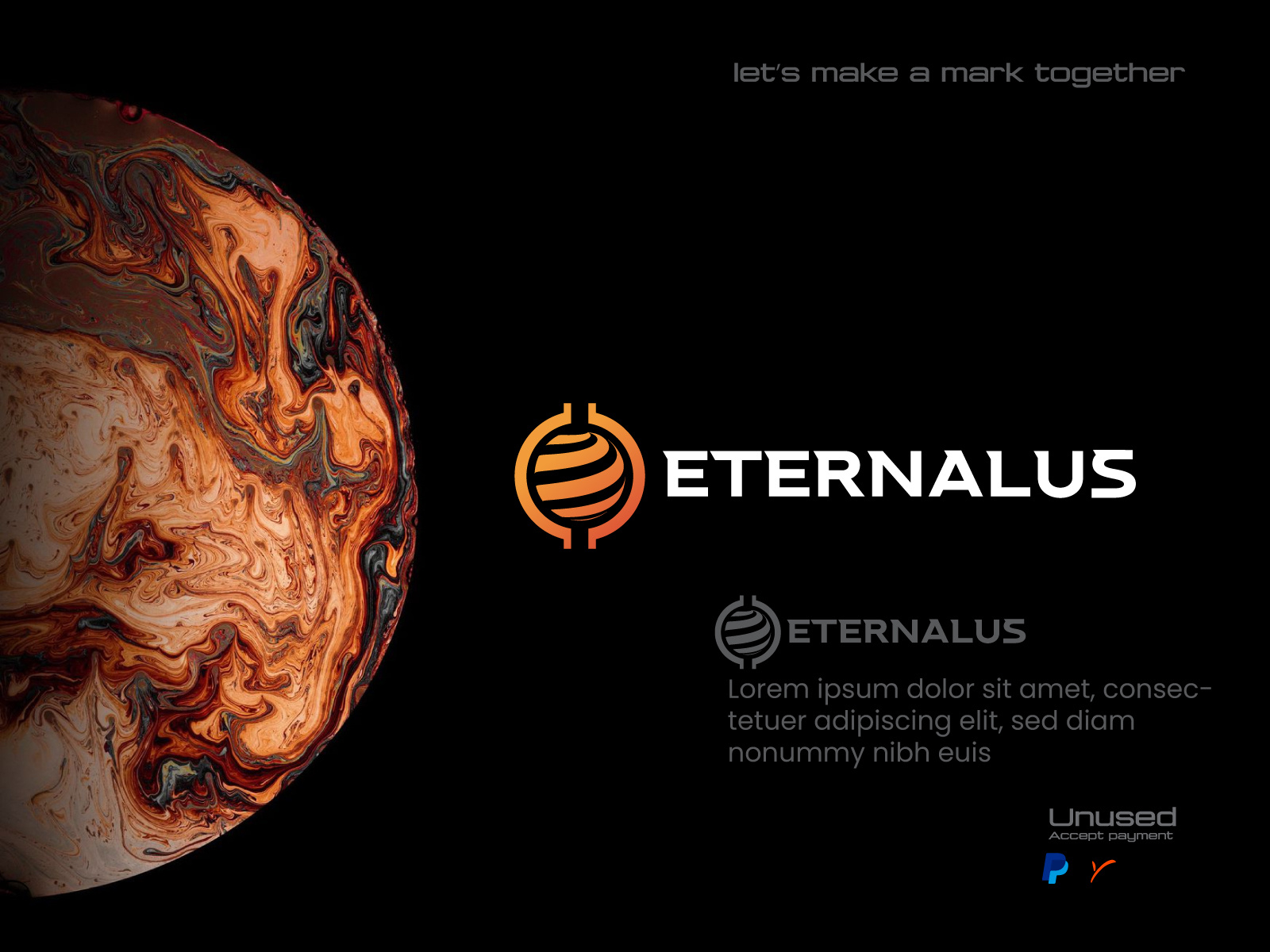 Eternalus logo - crypto - ecommerce - earth - logo design by Riya Moni ...