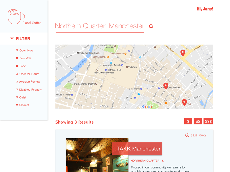 Search Screen by Crystal on Dribbble