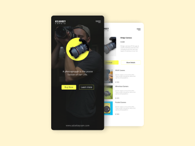 Camera Mobile App Design by MDF Shahriar on Dribbble