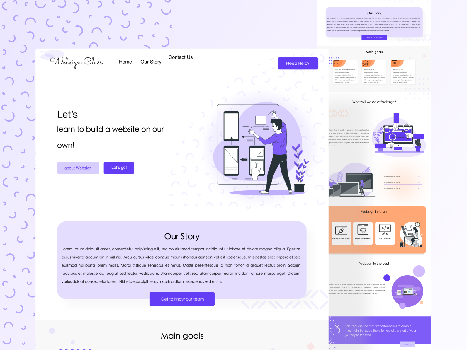 Webdesign Class 🪄 by Zahra Dehqan on Dribbble