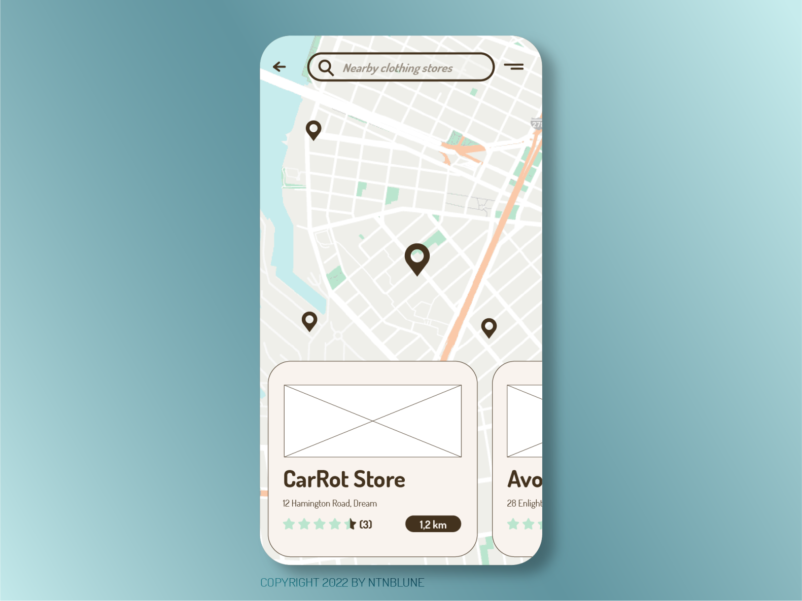 Daily UI - Day 29: Map by Binh Nguyen on Dribbble