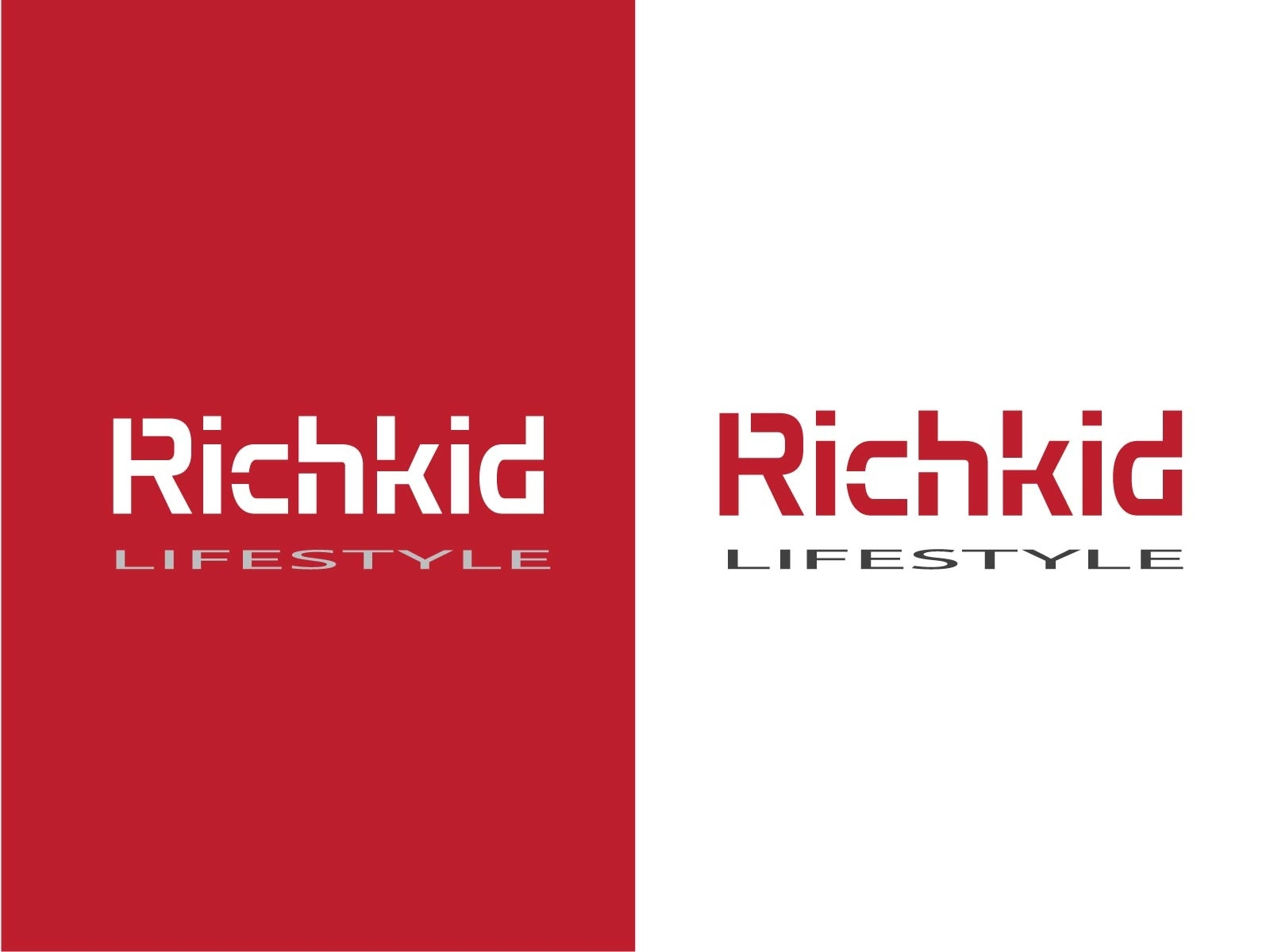 Richkid | wordmark logo by Rebeka Sultana on Dribbble