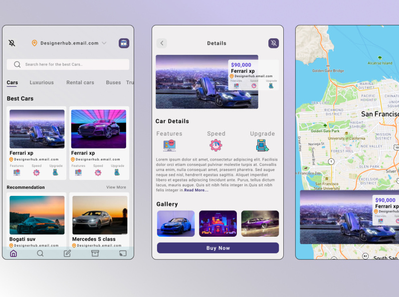 Mobile Interface Design by Usama Khalil on Dribbble