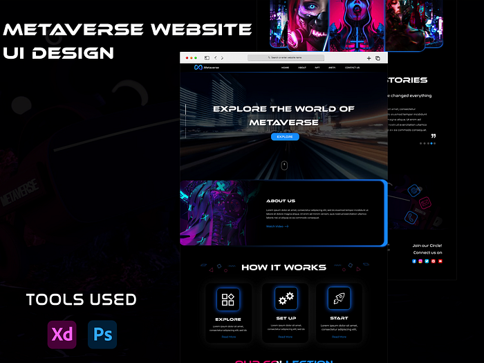 Meta UI Design designs, themes, templates and downloadable graphic ...