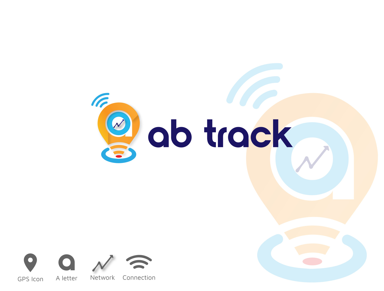 GPS Tracking Logo by Yeasin Arafat on Dribbble