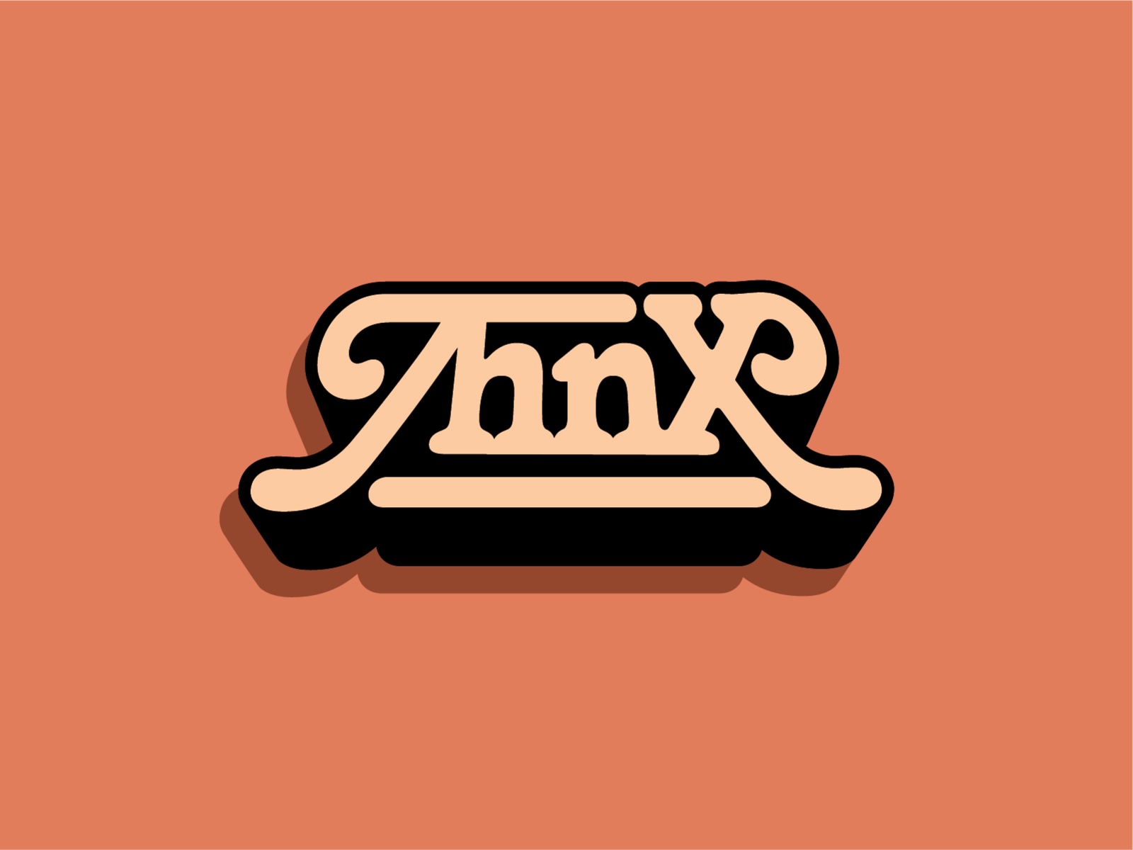THNX Logo by Viet Huynh on Dribbble