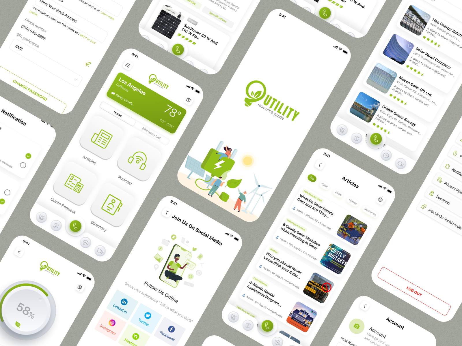 Qutility Mobile app by Sourov Chowdhury on Dribbble