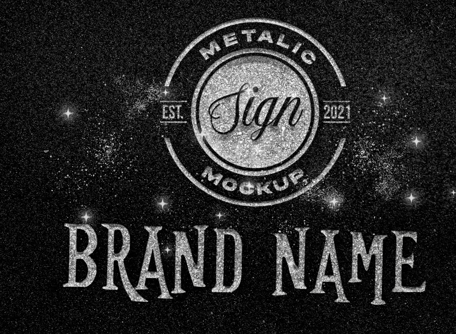 Glitter logo by Fizzah Zulfiqar on Dribbble