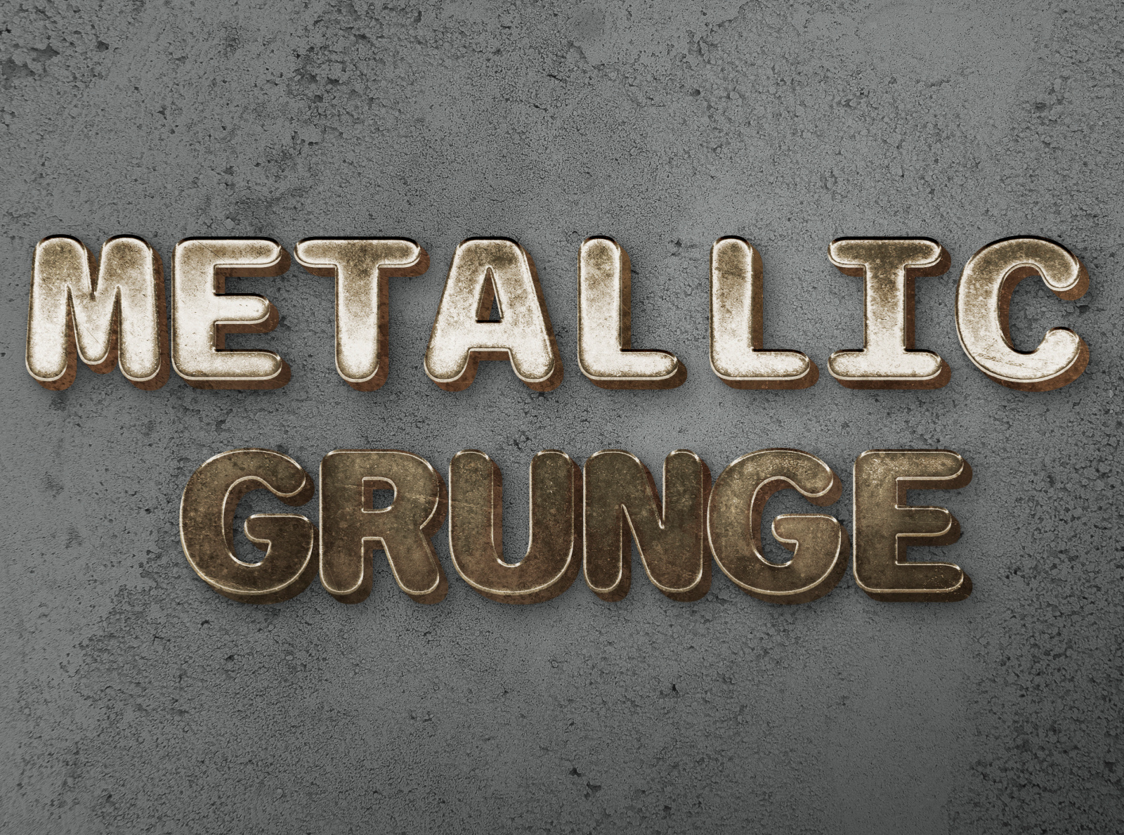 Metallic Grunge by Fizzah Zulfiqar on Dribbble