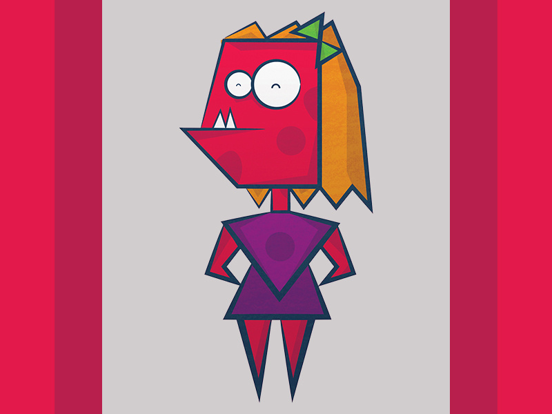 Monster Vamp - Line art by Adithya Ganesh on Dribbble