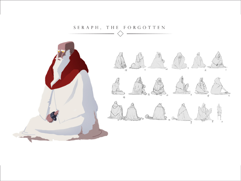 Seraph Character Sheet by Kellen Pocock on Dribbble