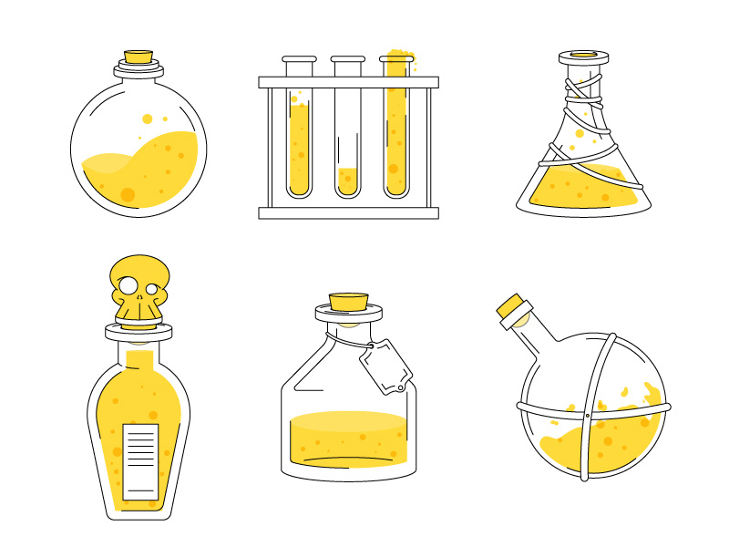 Flask by Lucas Bitsch on Dribbble