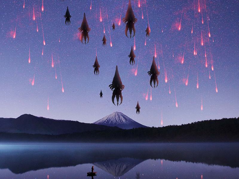 Alien invasion by Waldiimar on Dribbble