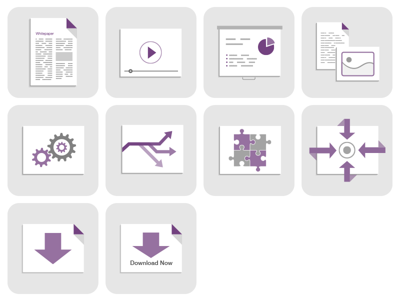 Business Resources Icons by Ben Hicks on Dribbble