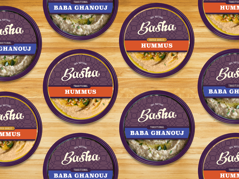 Basha Foods by Jeff Sugarman on Dribbble