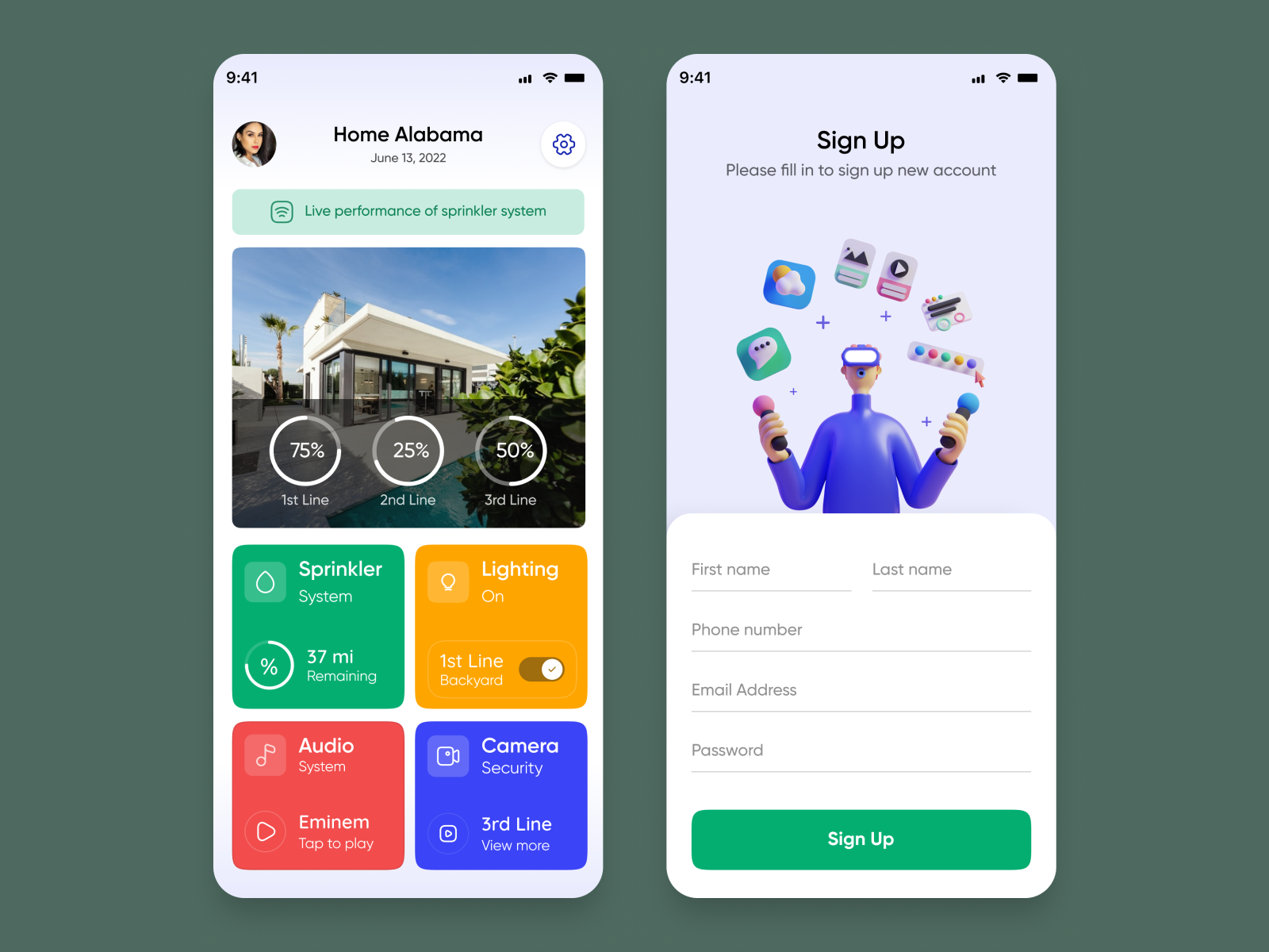 Smart Garden - Mobile App by Nugo on Dribbble
