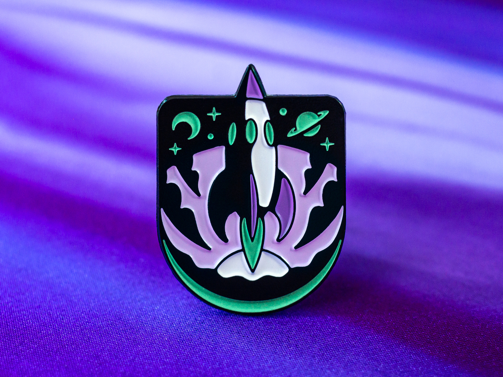 Blast Off Rocket Pin (1/3) 🚀 by Jarod Octon on Dribbble